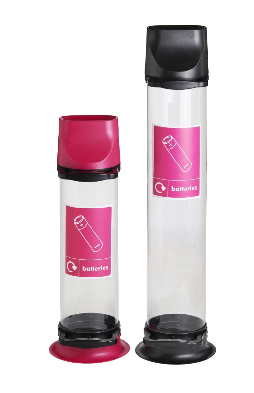 Battery Recycling Bins and Tubes - Fast Delivery