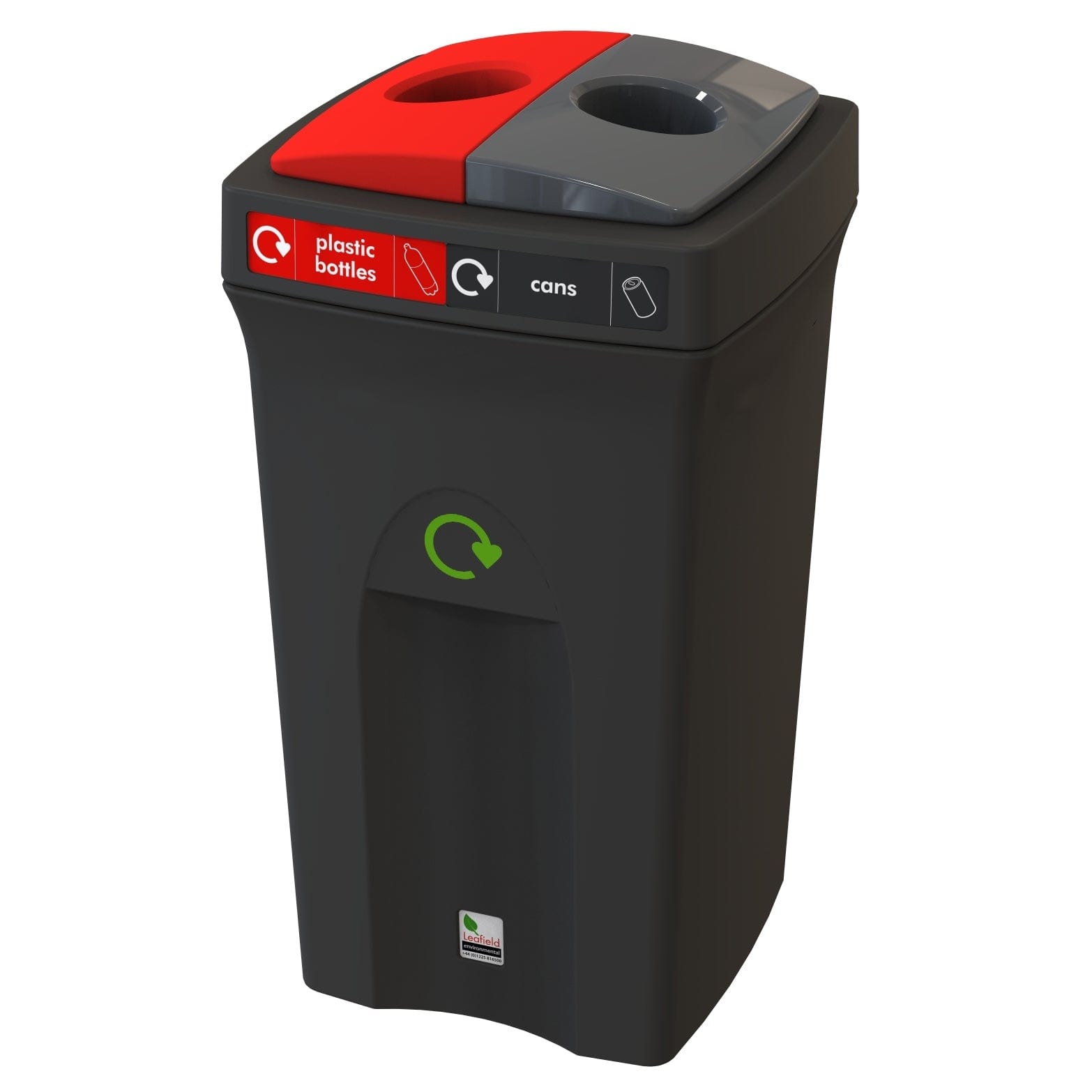 100 Litre Split Lid Envirobin | Large Dual Recycling Bin