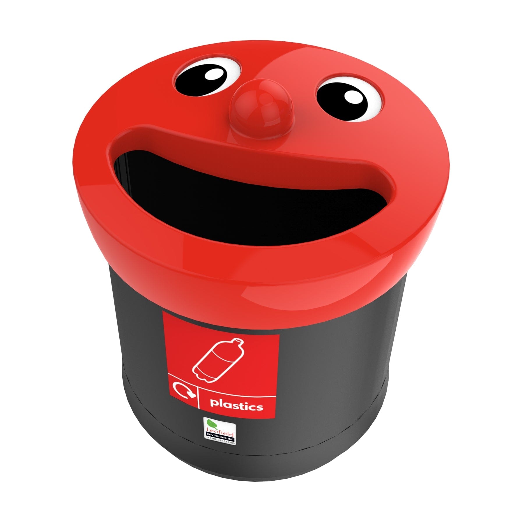 Smiley Face Recycling Bin - 3 Sizes
