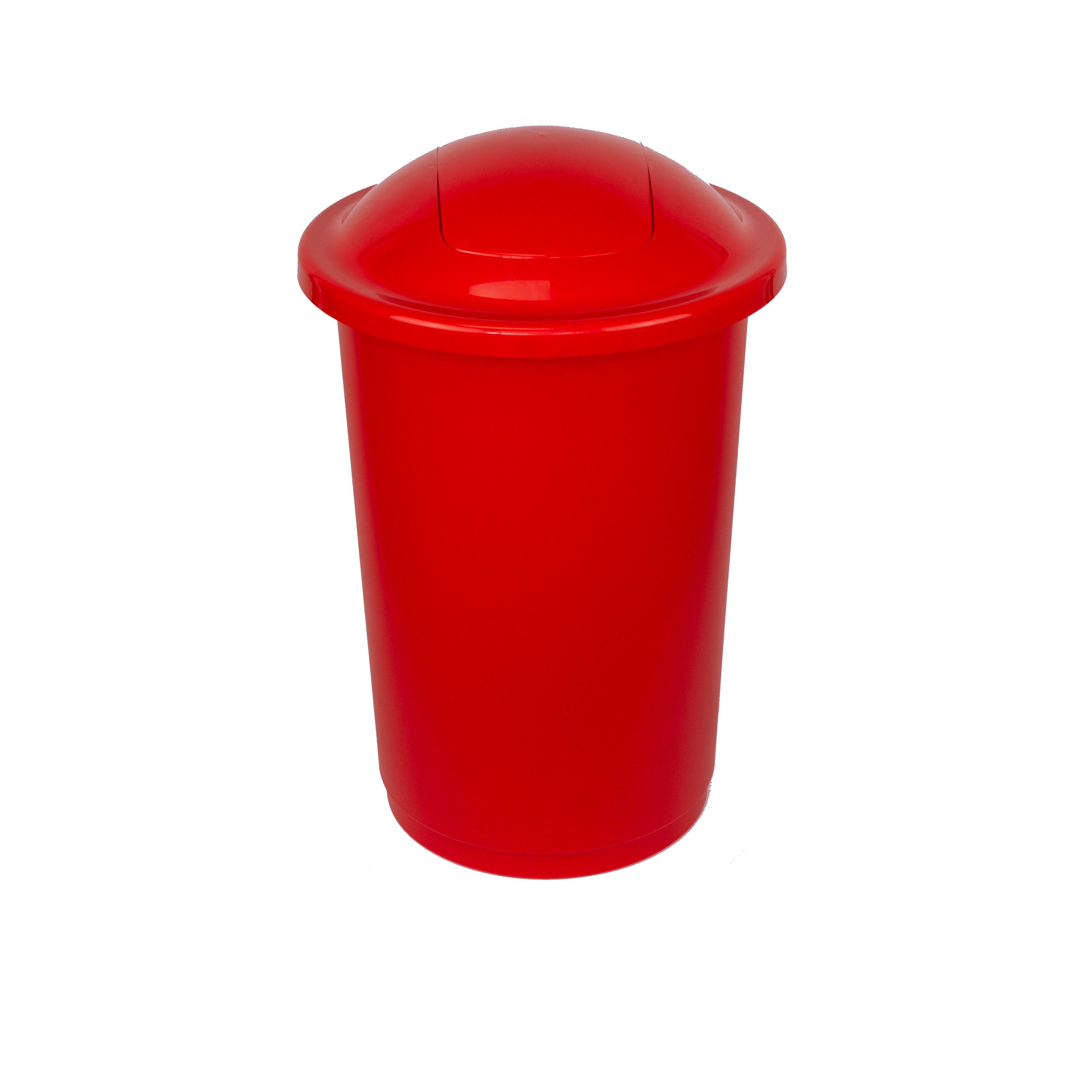 Round Push Lid 50L Recycling Bin - RecyclingBins